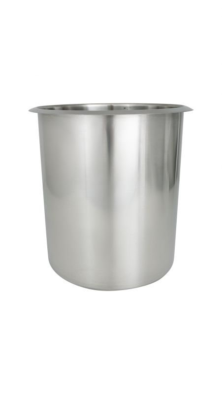 Soupière en inox - 10L - Noire