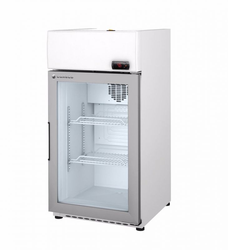 Coreco Fridge | Glass Door 72 L | 0°C / +7°C | ECCM-450