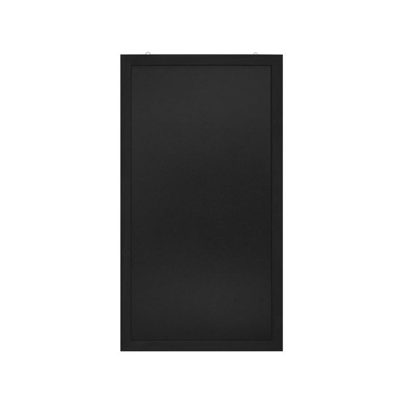 Wand krijtbord Zwart - 60x110cm - 5 maten