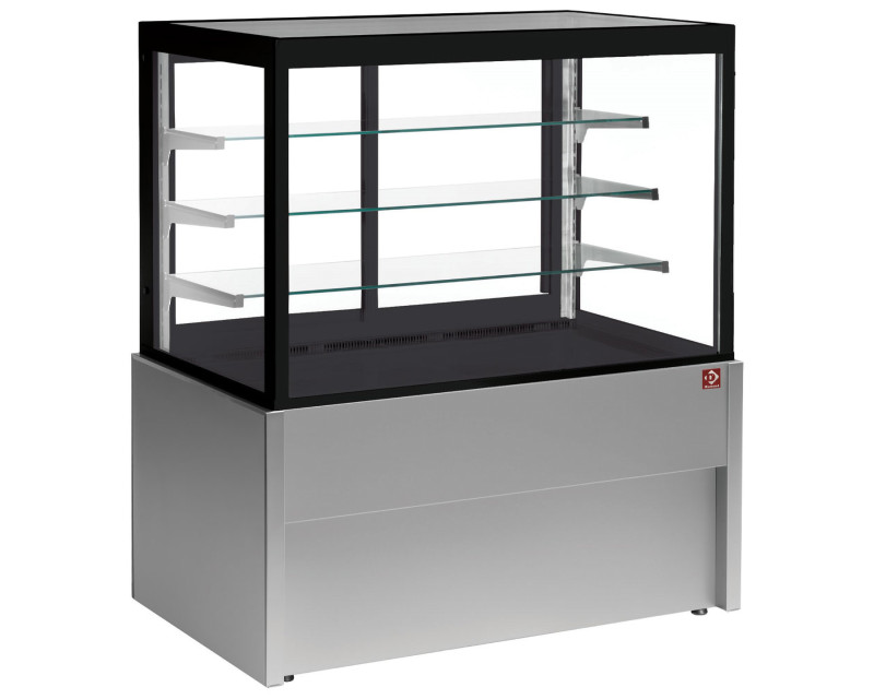 Gekoelde vitrine 4 niveaus - 1500x780x(h)1380mm
